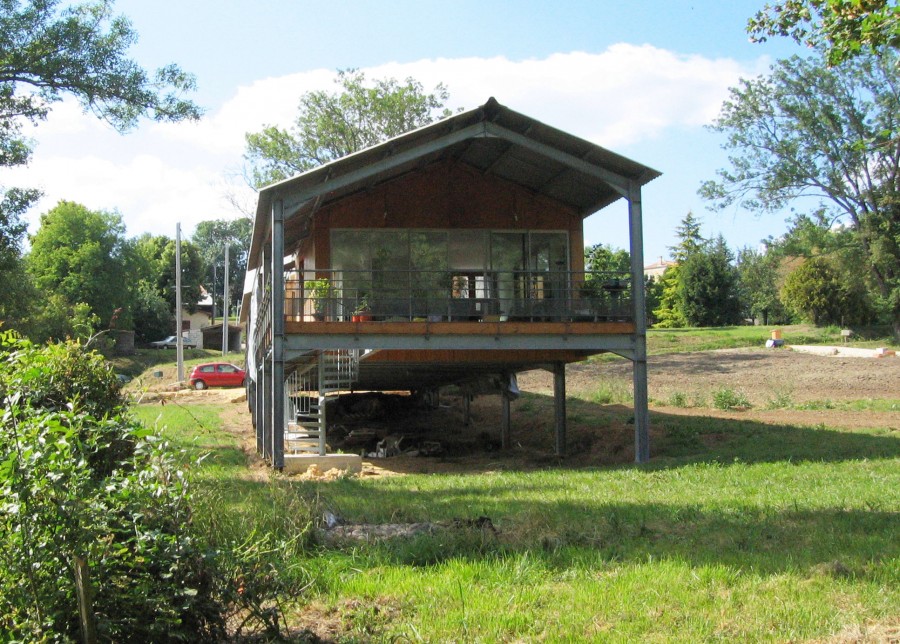 Maison Pilotis - L'Observatoire du CAUE de la Gironde